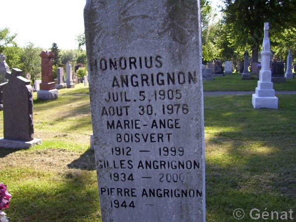 Cimetière St-Jean-L'Évangéliste de Thurso